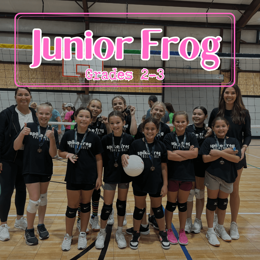 Spike Frog Volleyball | Youth Leagues, Camps & Clinics in Cedar Park