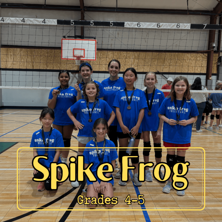 Spike Frog Volleyball | Youth Leagues, Camps & Clinics in Cedar Park